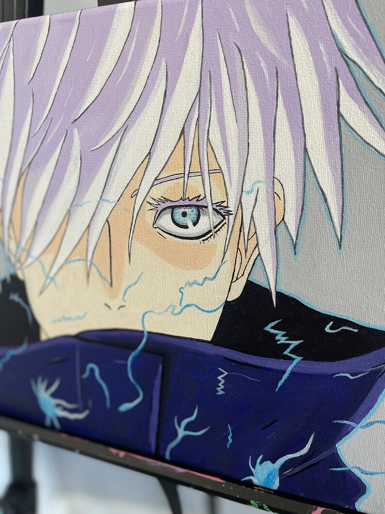 Gojo Satoru Painting - Etsy