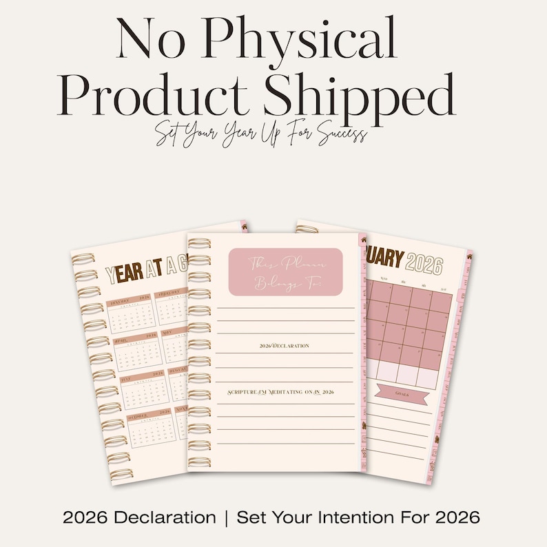 2026 Christian Digital Planner | Prayer Logs, Bible Study (goodnotes ...