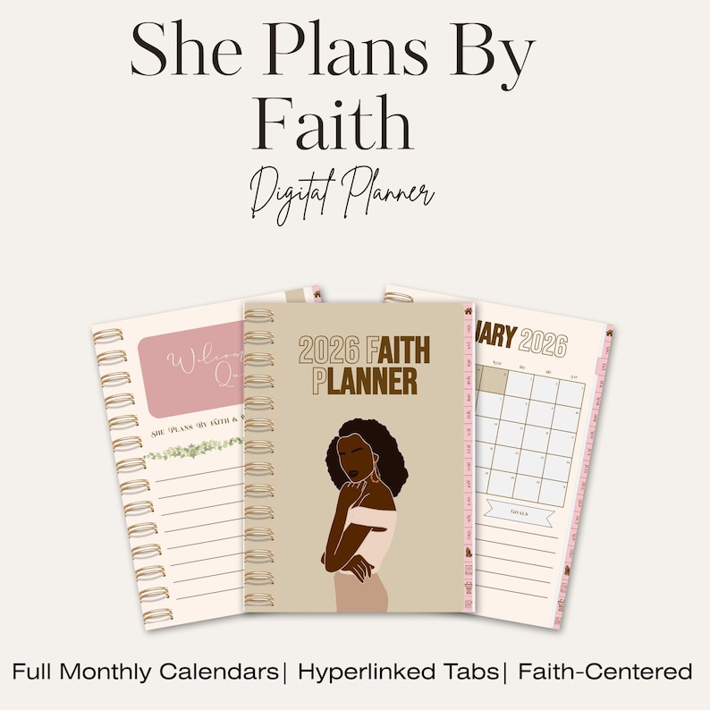 2026 Christian Digital Planner | Prayer Logs, Bible Study (goodnotes ...