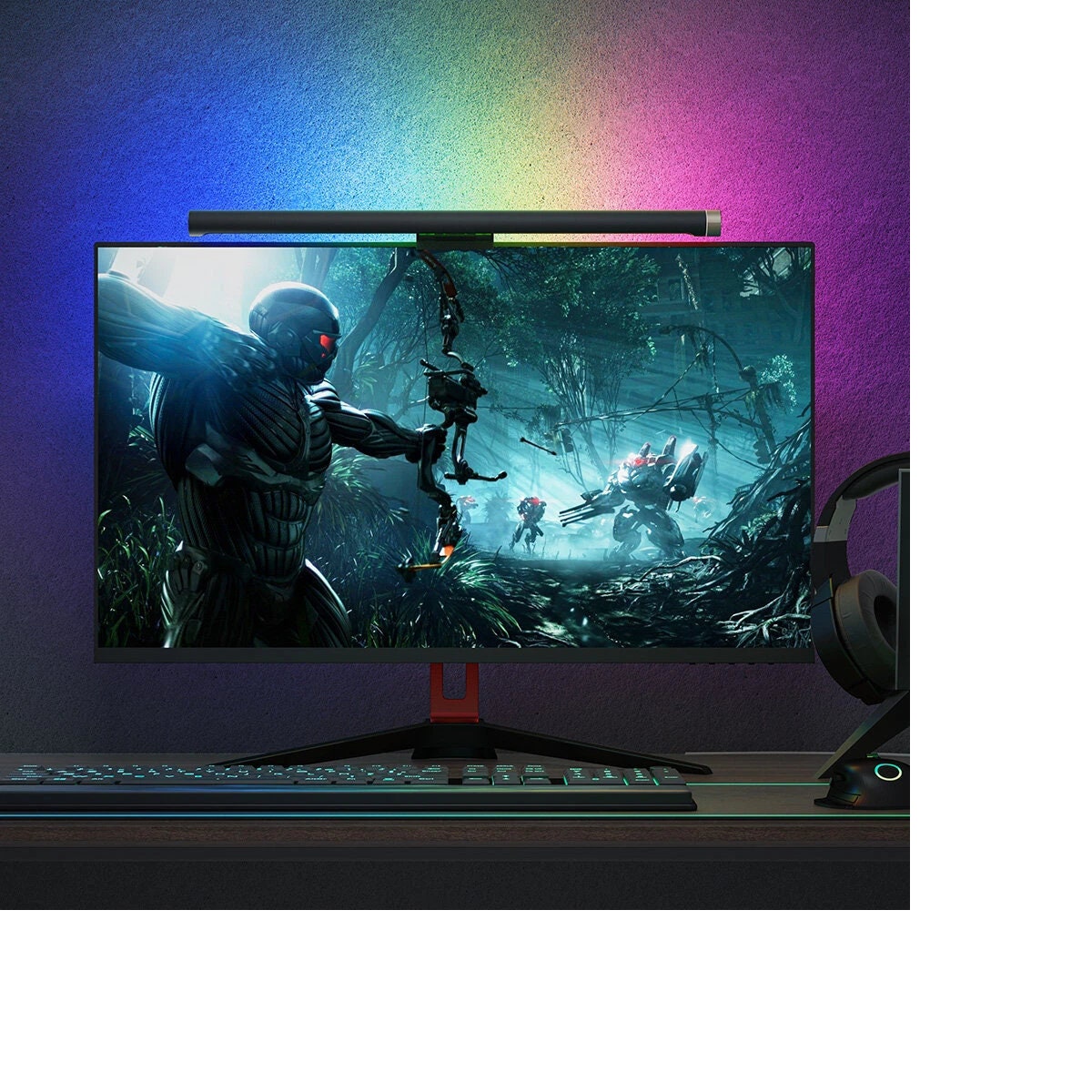 Blitzwolfbw-slt2 RGB Computer Monitor Light Bar With Dual Light Source ...