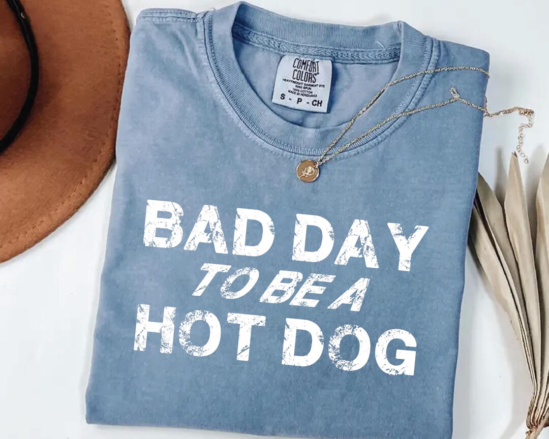 Comfort Colors Funny Hotdog Meme Shirt - Pigment Dyed Cotton - Etsy