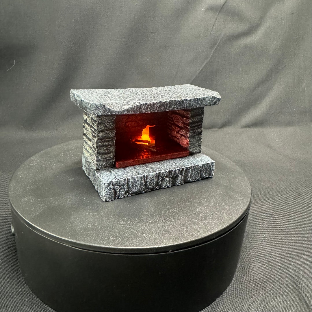 LED Flickering Fireplace for Dnd and Tabletop Gaming - Etsy
