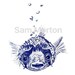Fish Sticker, Puffer Fish Vinyl Sticker, Waterproof Glossy Blowfish ...