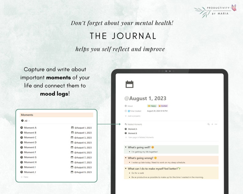 All in One Student Dashboard Notion Template Ultimate Student Planner ...