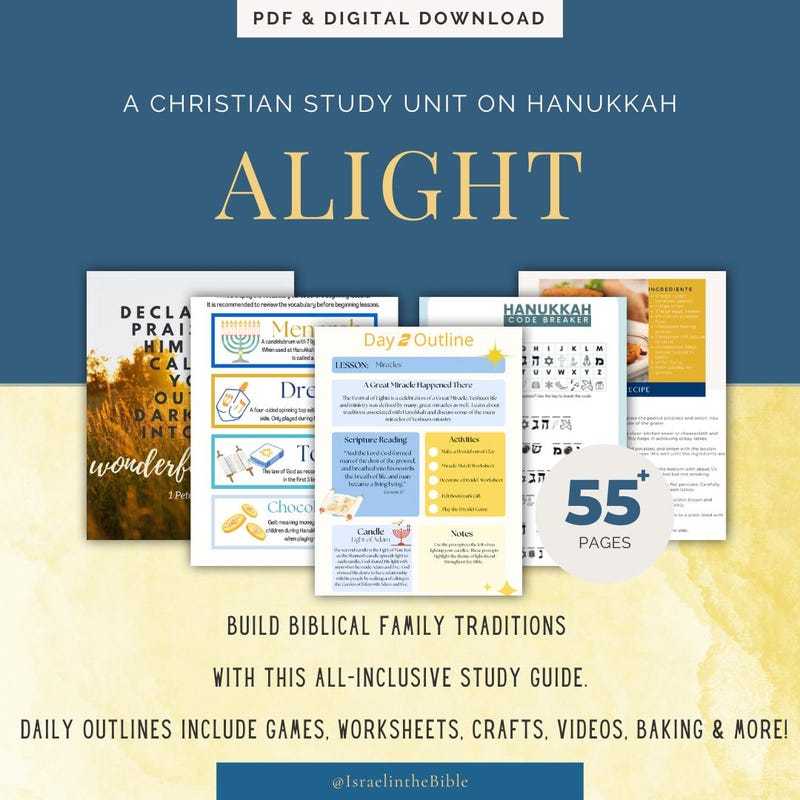 Hanukkah Guide Digital - Etsy UK