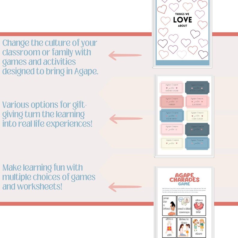 Love Like Jesus Christian Printables | Sunday School Worksheets | Agape ...