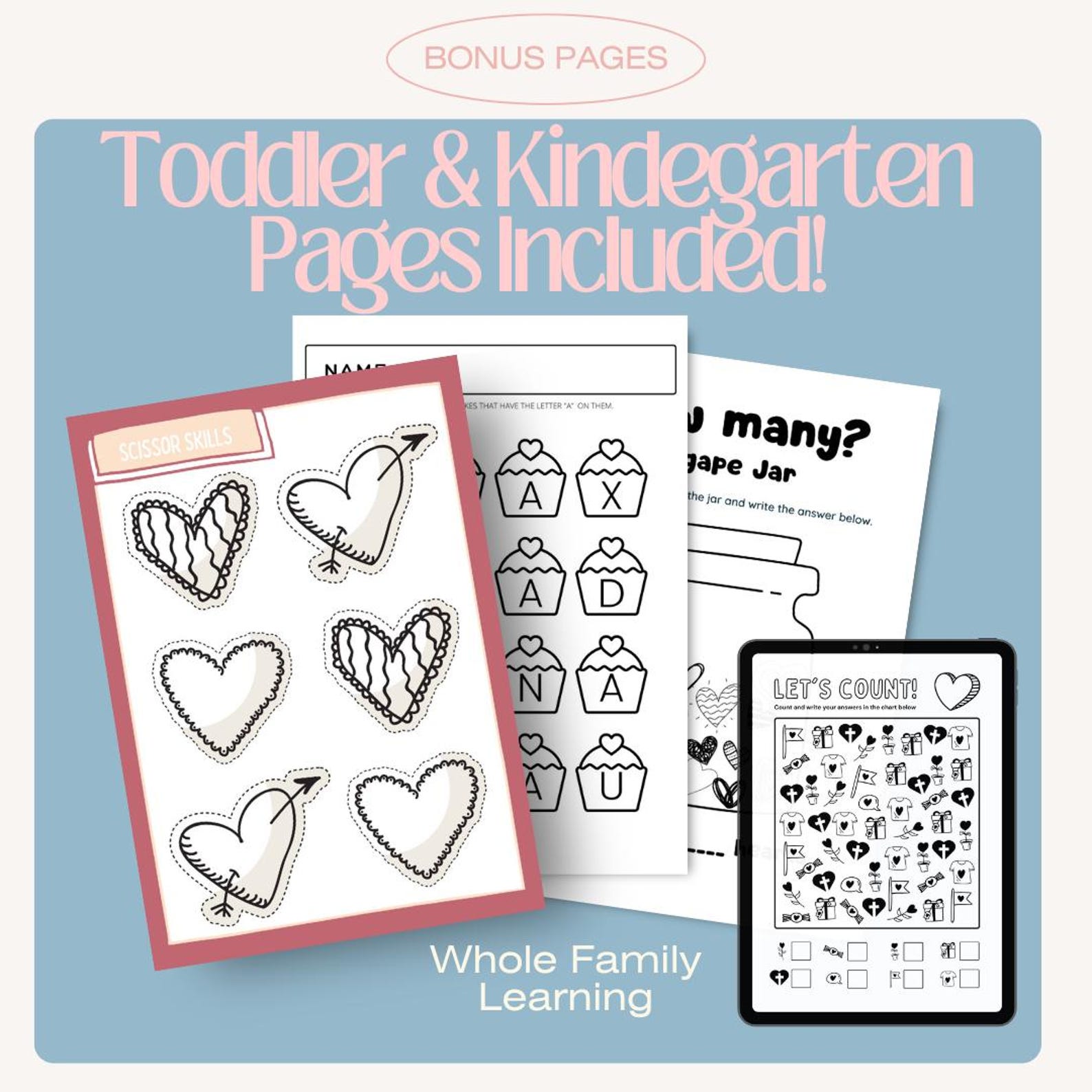 Love Like Jesus Christian Printables | Sunday School Worksheets | Agape ...