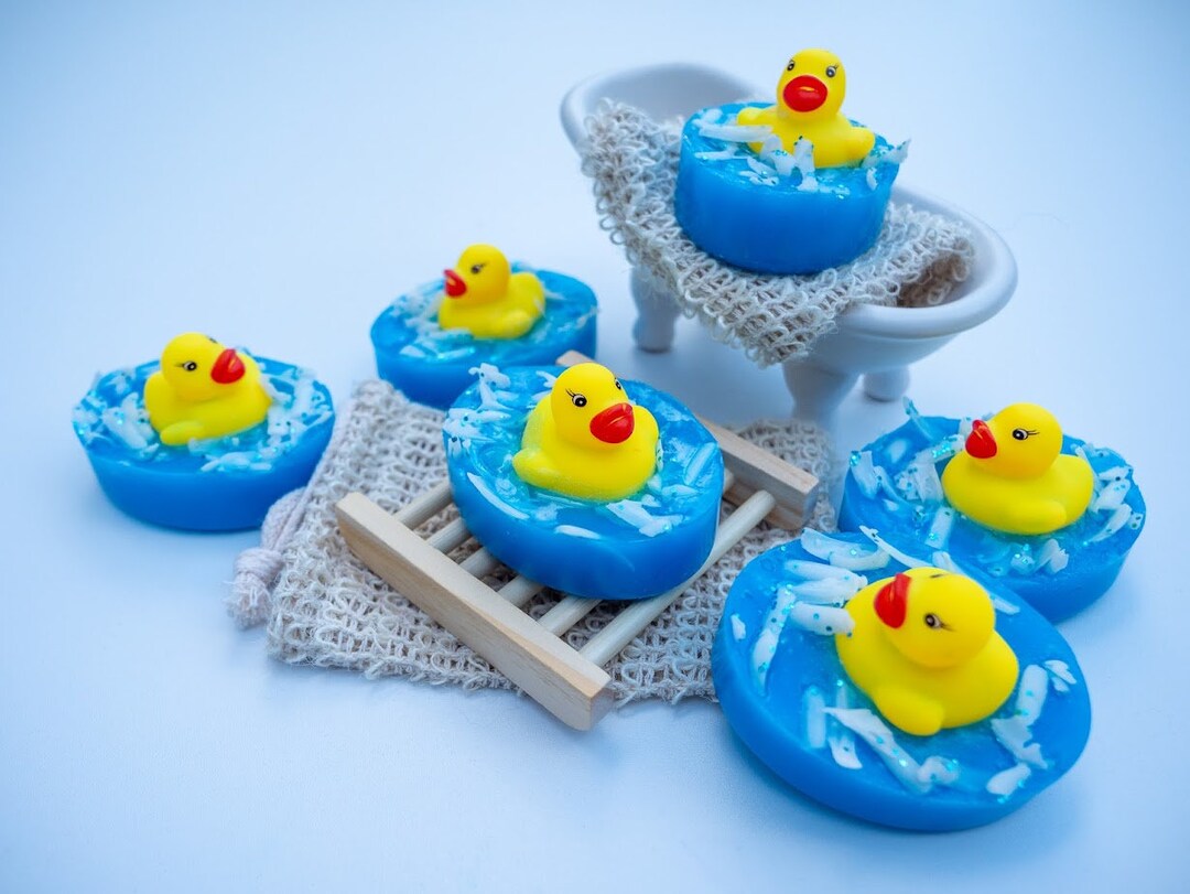 Pond Party Rubber Ducky Soap - Etsy