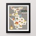 Columbus Metro Parks Illustrated Map (8x10 In) - Etsy