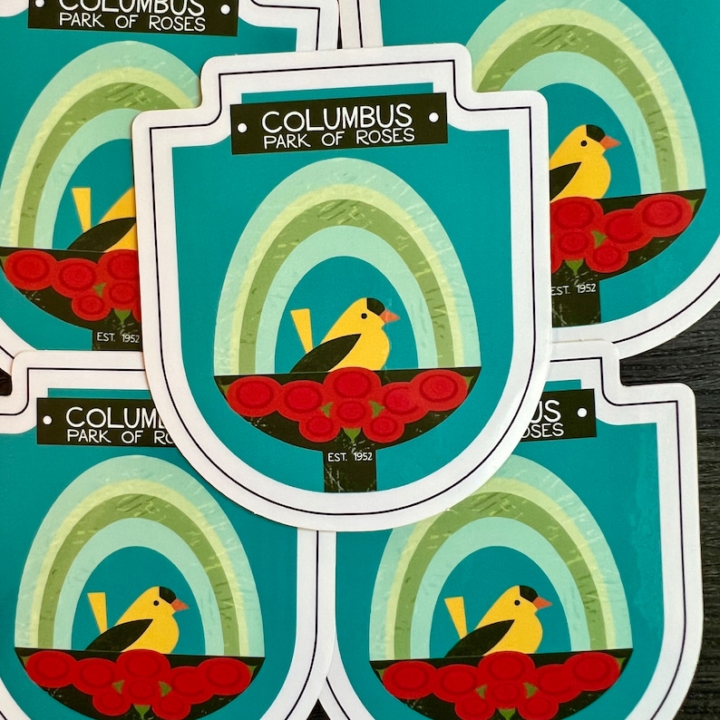 Columbus Parks Stickers 3 Pack - Choose From 14 Designs! - Etsy