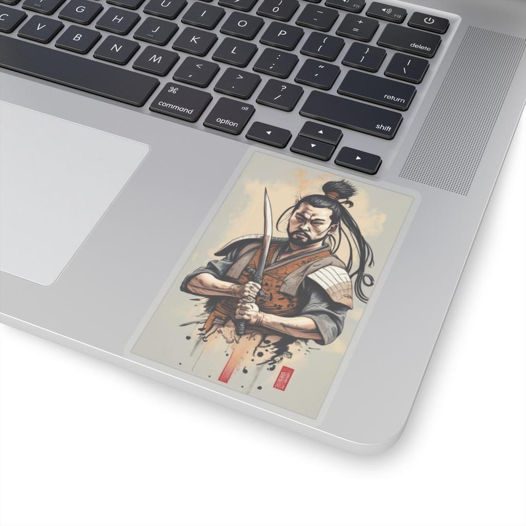 Warrior, Samurai, Shogun, Japanese, Ink Pen Calligraphy Design, Vinyl ...