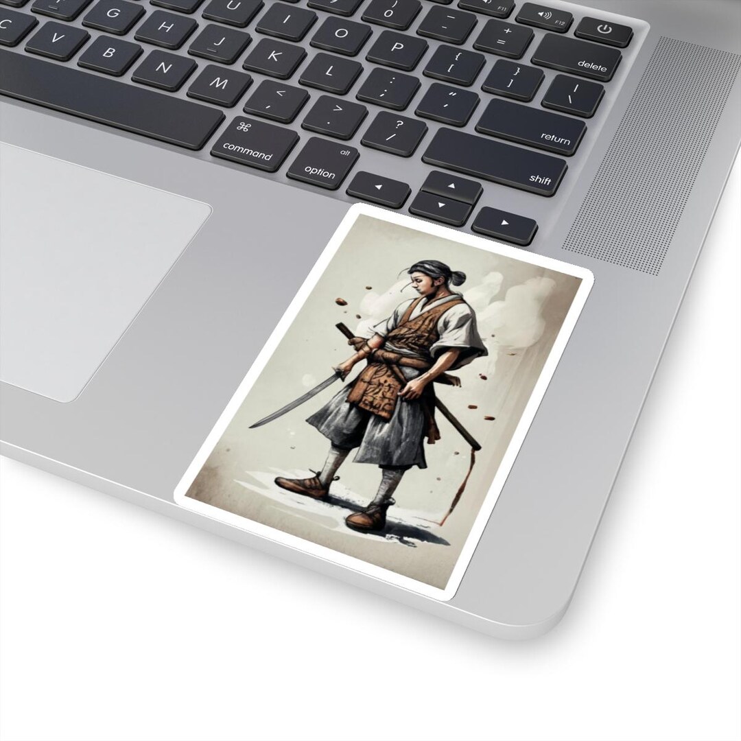 Warrior, Samurai, Shogun, Japanese, Ink Pen Calligraphy Design, Vinyl ...
