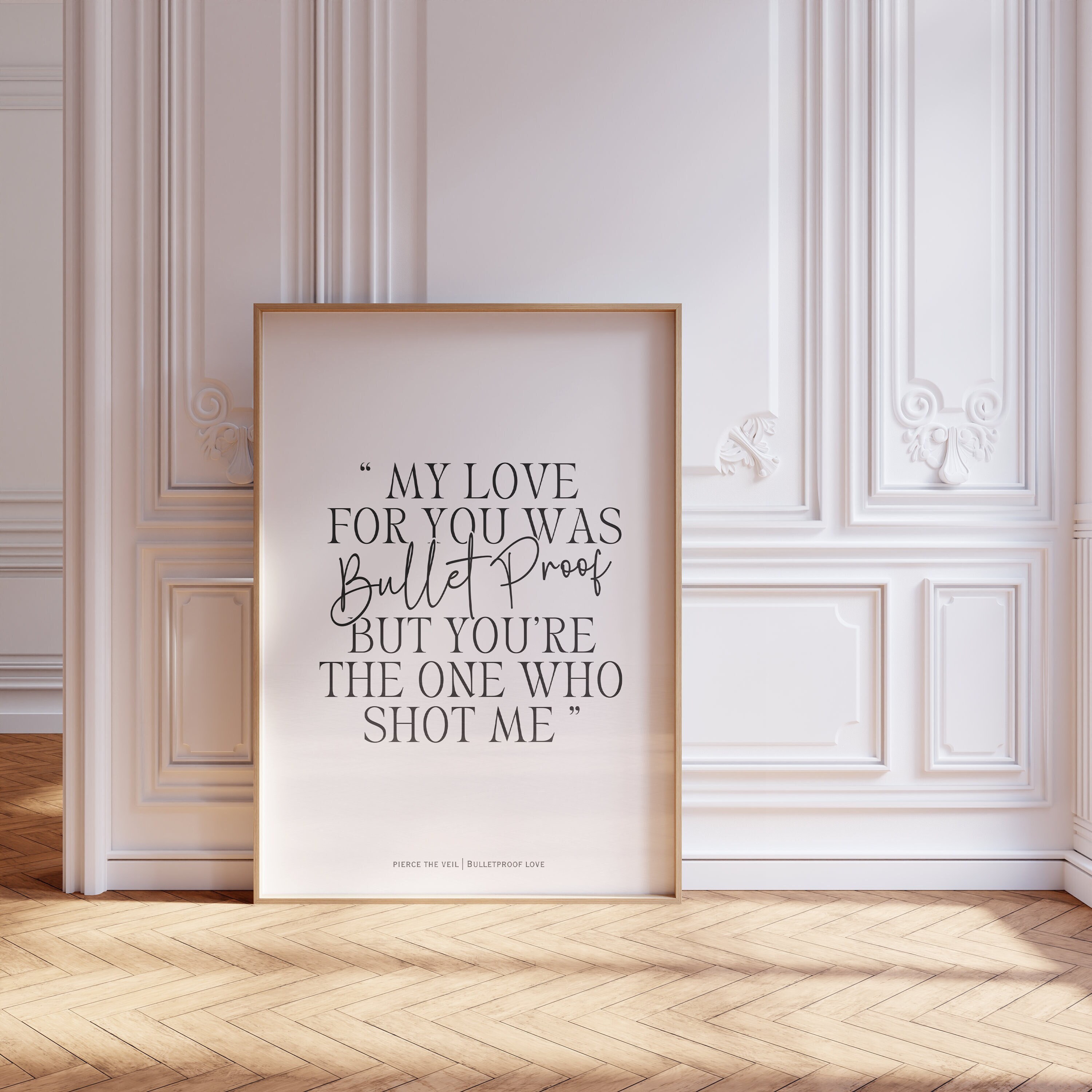 Pierce The Veil Quotes Bulletproof Love