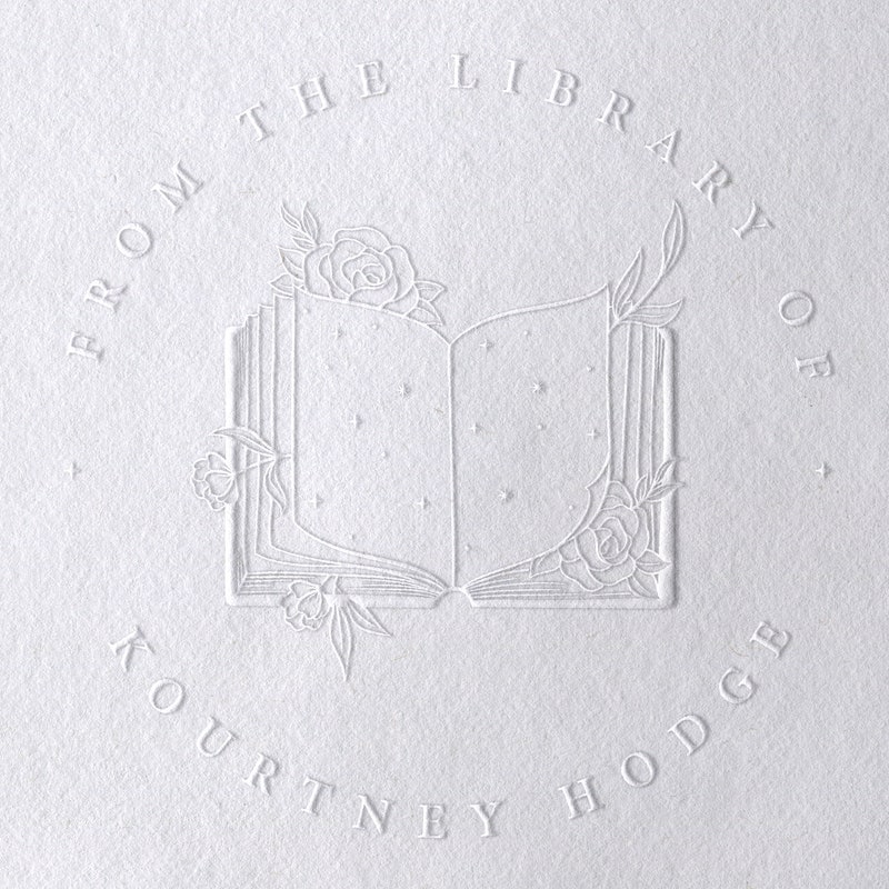 Open Book Stamp - Etsy