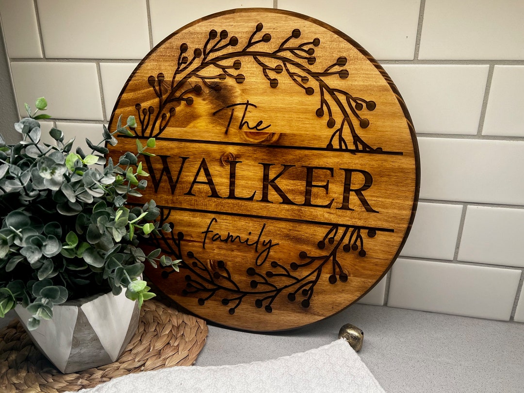 Custom Laser Engraved Sign - Etsy