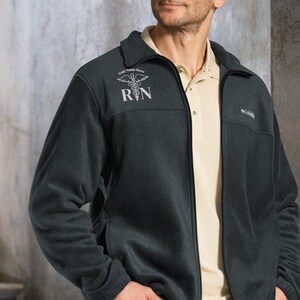 Personalized Nurse Jacket Gift Nurse Fleece Jacket Nurse Jacket ...