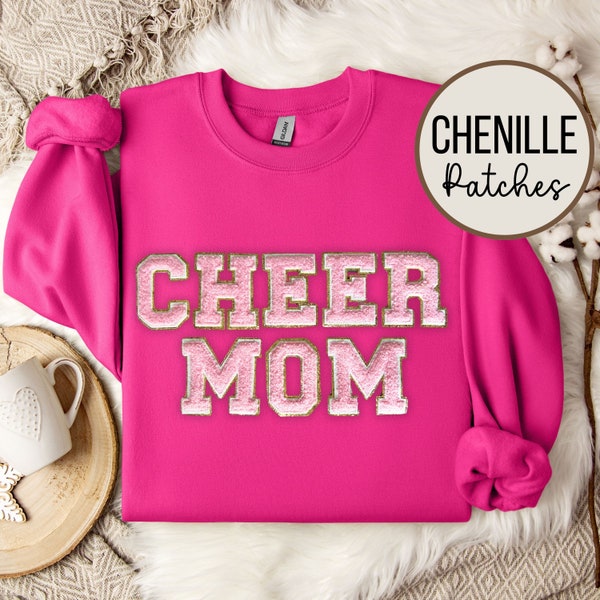 Chenille Patch Cheer Mom - Etsy