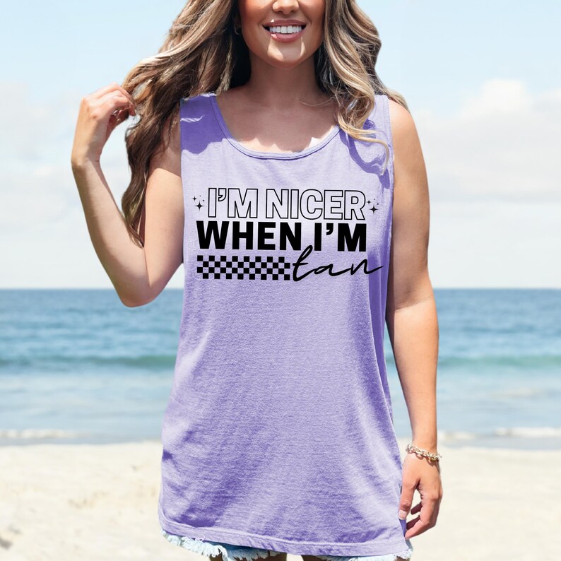 Cute Summer Shirt Beach Vacation Tank Top Funny Beach Shirt Cute Beach ...