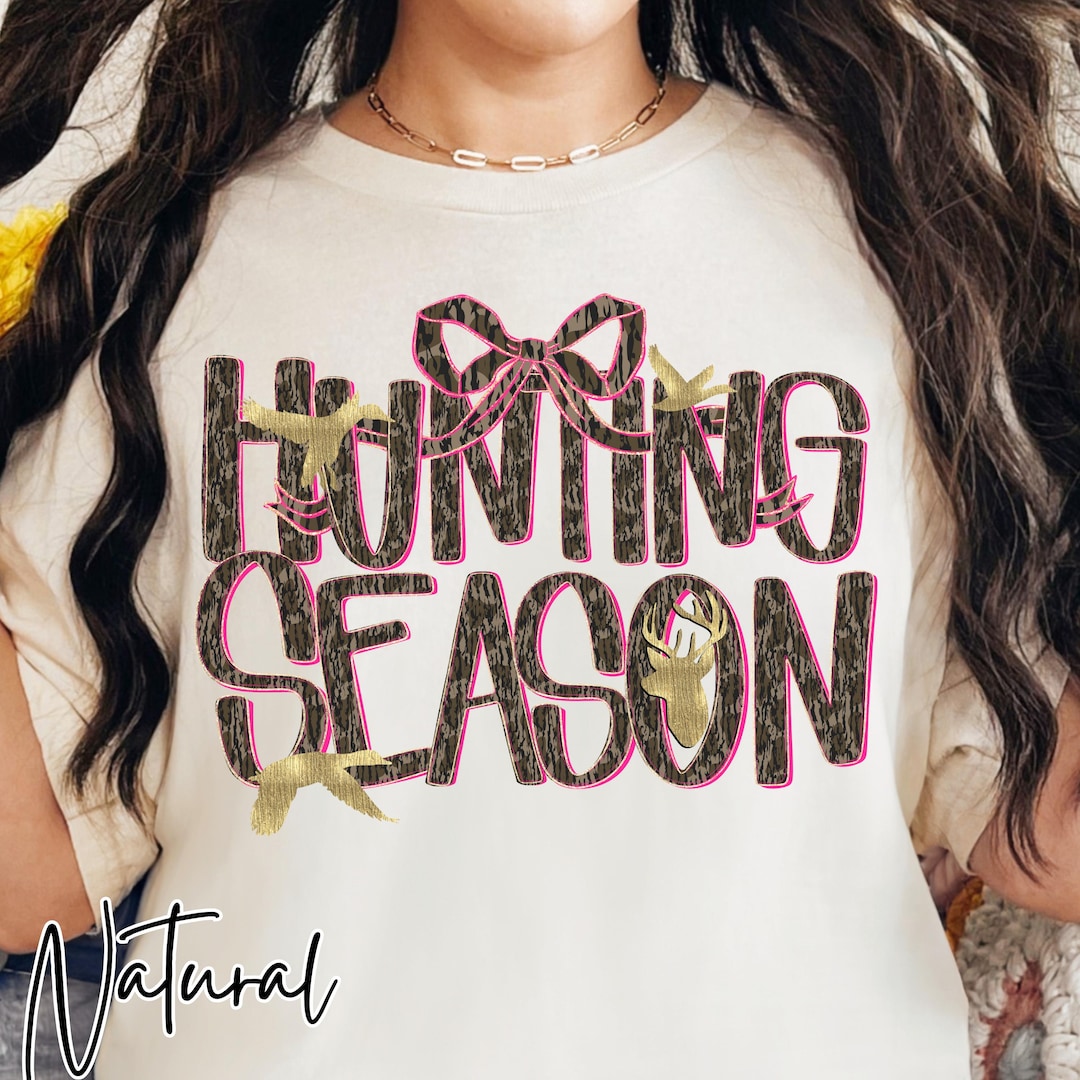 Cute Hunting Season Shirt Girl Hunting Shirt Youth Preppy Hunting Camo ...