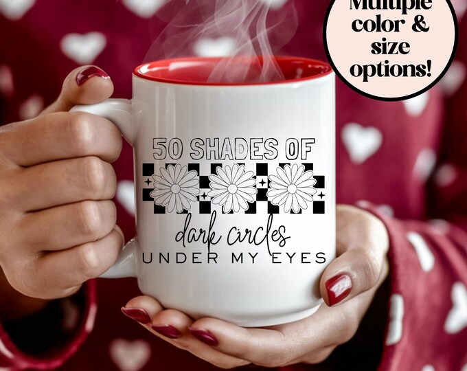 Funny Saying Motivational Coffee Mug, Colored Mug Gift, Chin up Tits ...