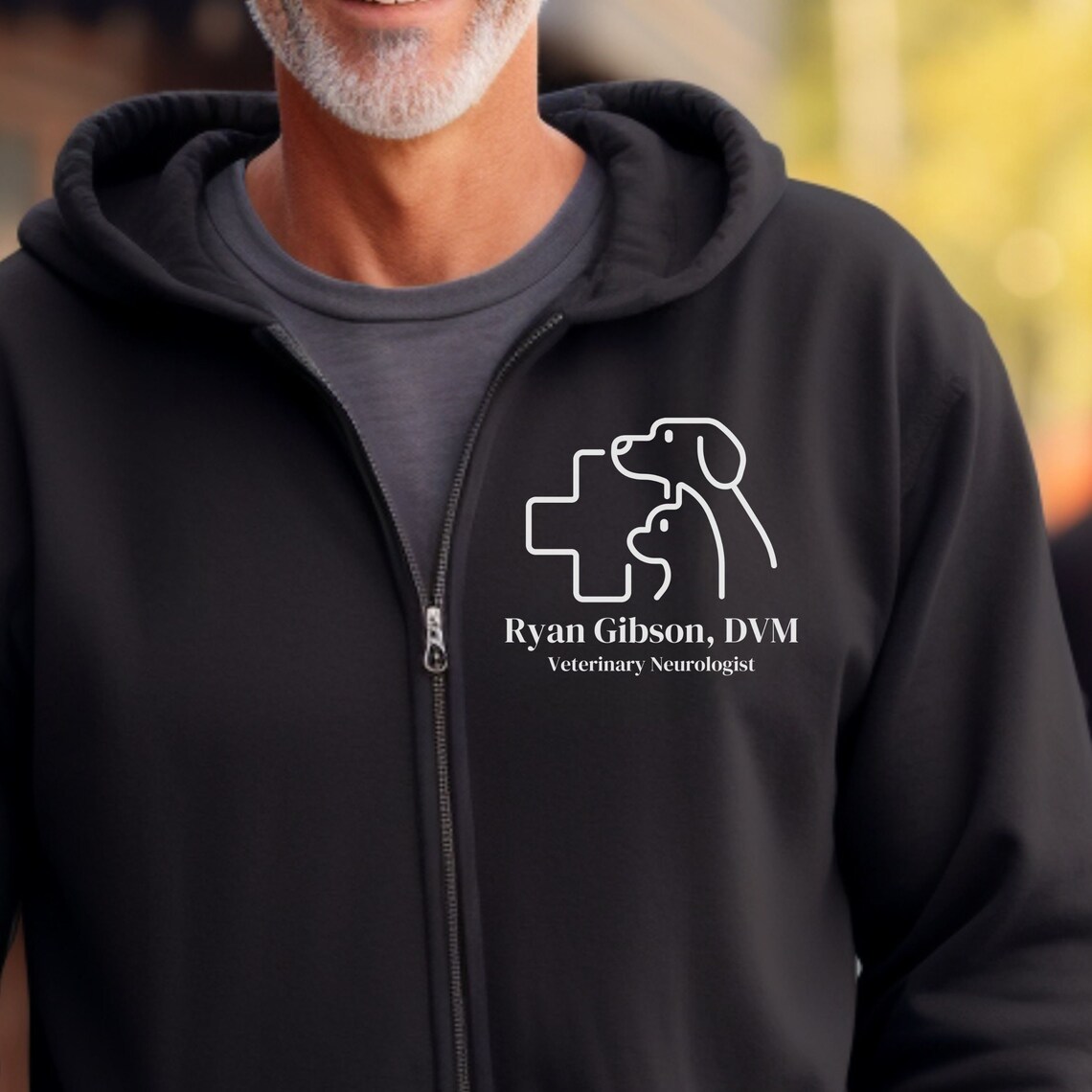 Personalized Vet Tech Jacket Custom Veterinarian Jacket Vet Clinic ...
