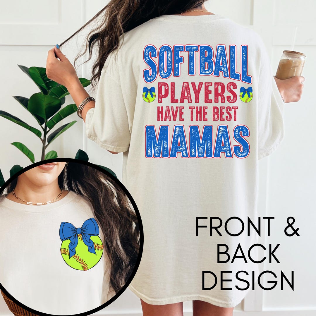 Personalized Softball Mom Shirt for Game Day Softball Mom Shirt With ...