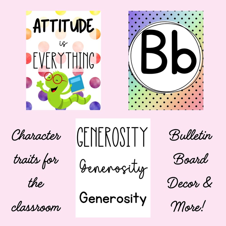Classroom Decor Digital Download Alphabet Decor for Classroom Alphabet ...