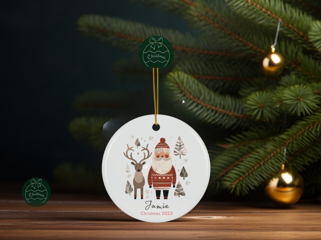 Personalized Christmas Ornament, Christmas Ornament, Personalized Gift ...