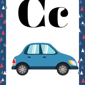 Alphabet Flashcards - Etsy