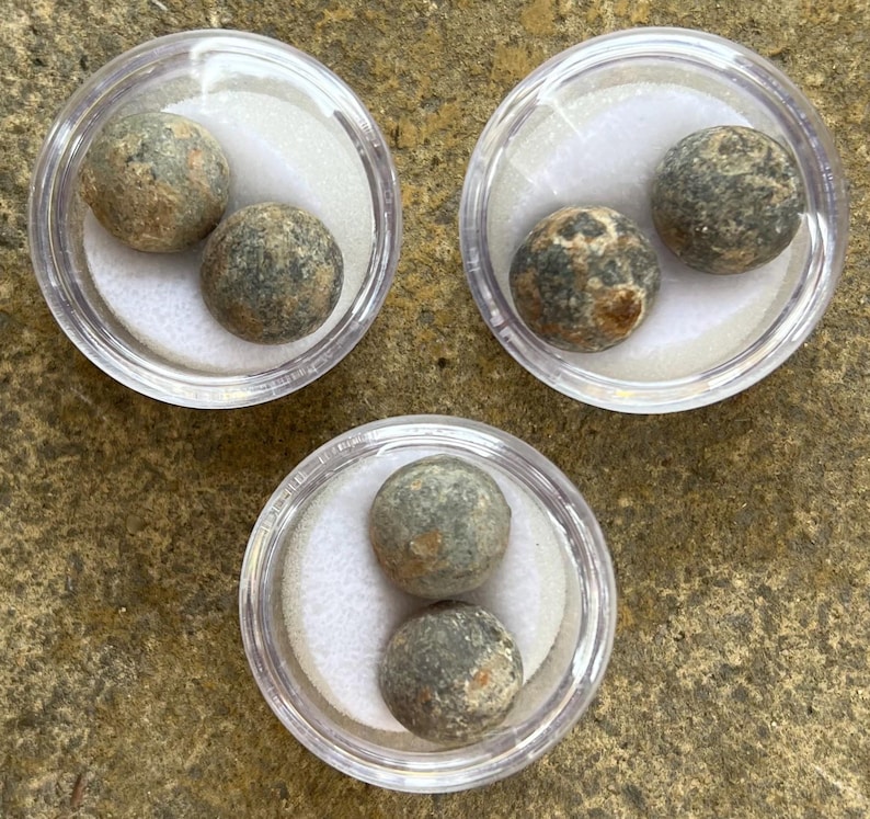 1667 Shipwreck Lead Musket Balls | Santo Christo De Castello Wreck ...