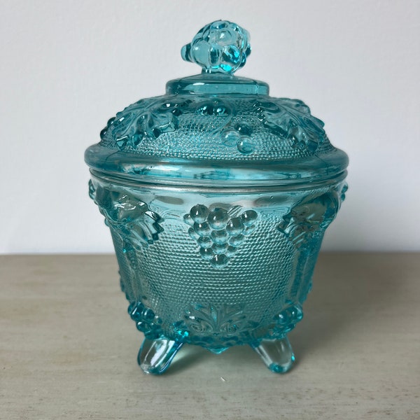 Glass Candy Jar - Etsy