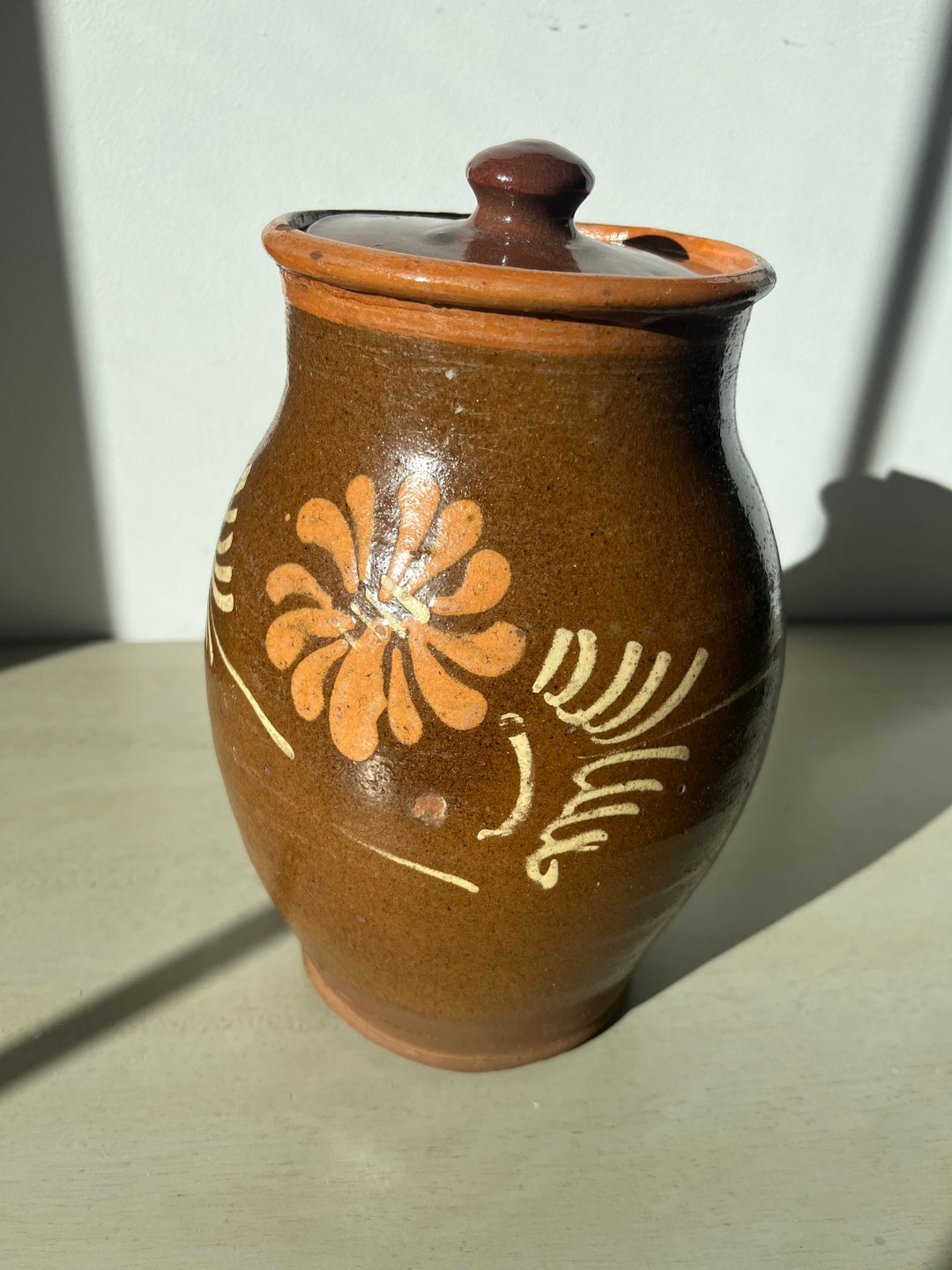 Vintage Jamestown Pottery Hand Crafted Decorative Lidded Jar - Etsy
