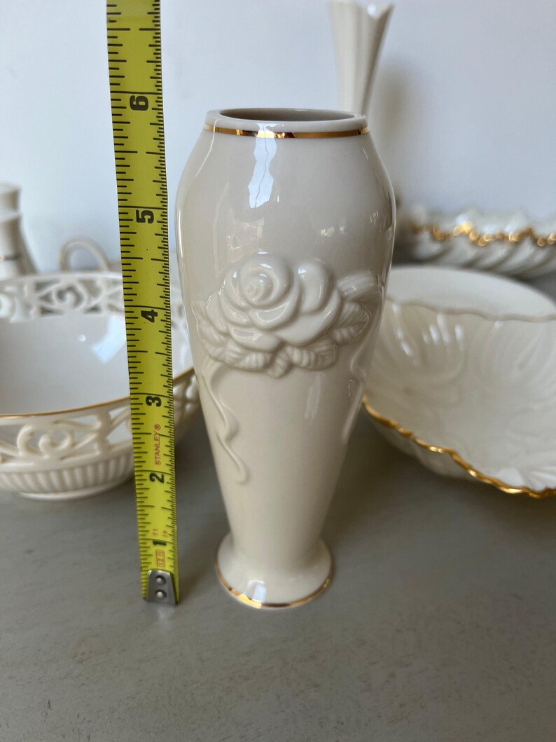 Colección de porcelana vintage Lenox: marfil, decorada con oro - Etsy ...