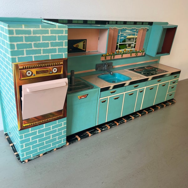 Tin Toy Kitchen - Etsy