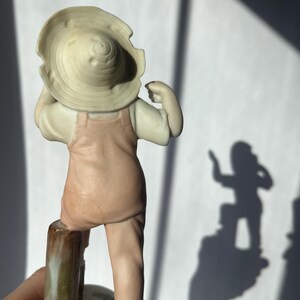 Vintage Ceramic Figurine of a Boy, Made in Japan - Etsy