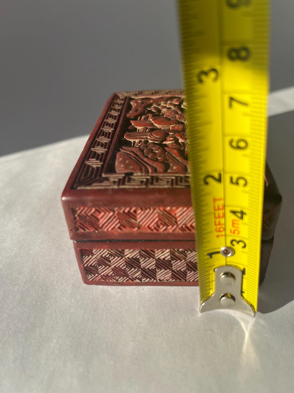 Antique Chinese Lacquer Box - Etsy