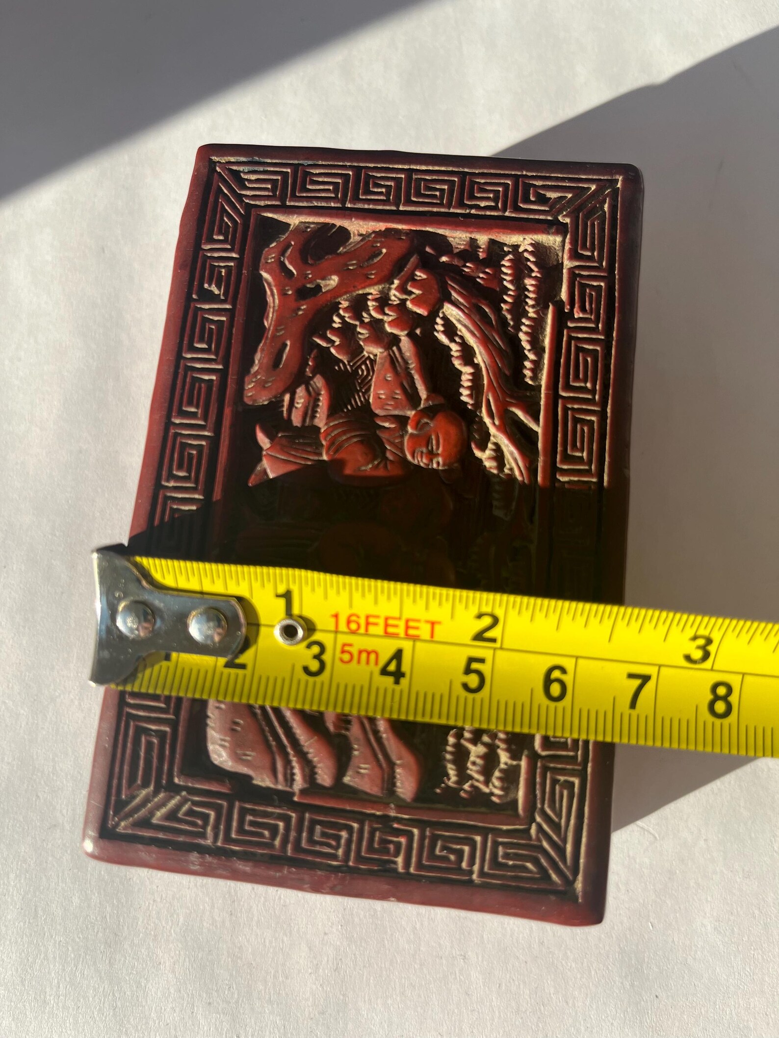 Antique Chinese Lacquer Box - Etsy