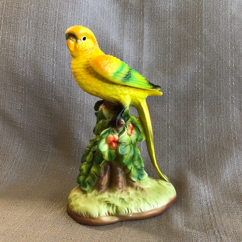 Ceramic Parrot - Etsy