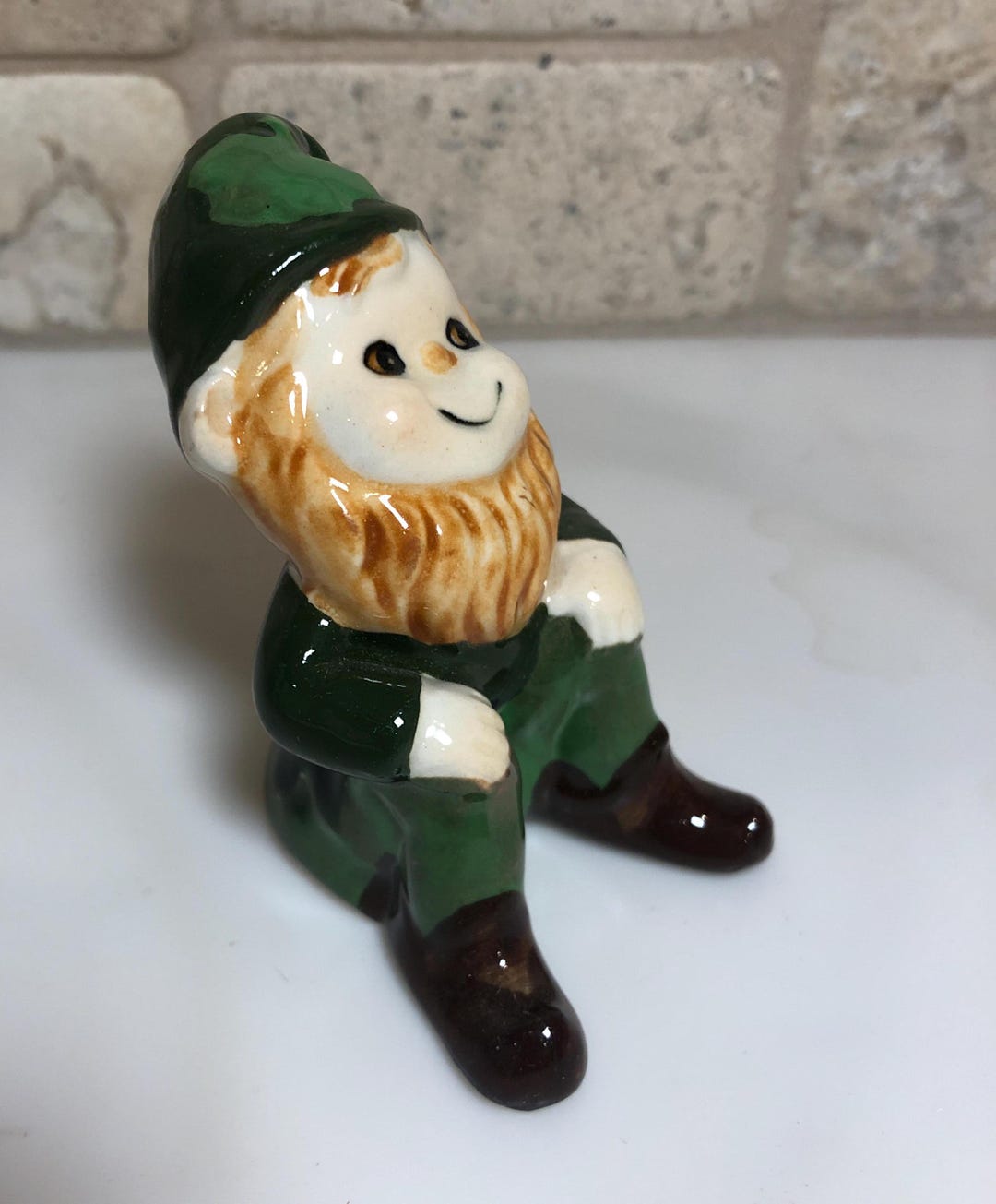 Irish Green Elf Pixie Leprechaun Vintage, MINT CONDITION, St. Patrick's ...
