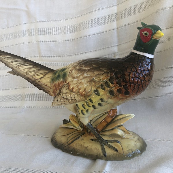 Ceramic Pheasant Figurine - Etsy