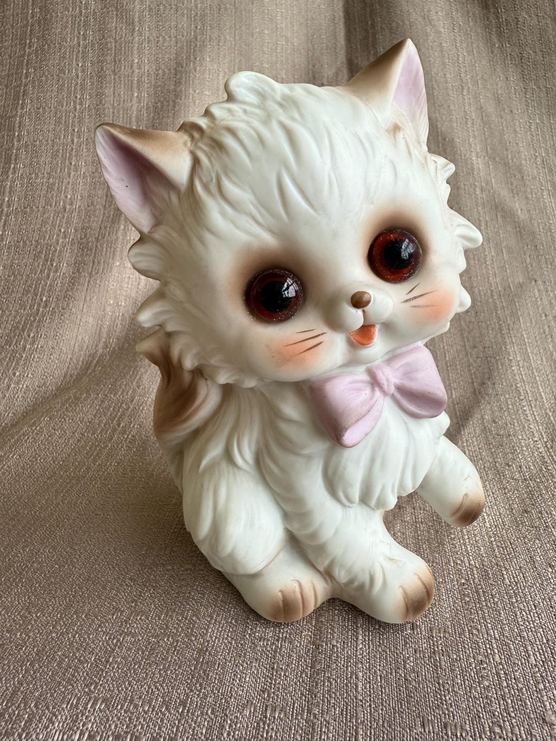 Vintage Ceramic Lighted Kitten Lamp, MINT Condition, JOSEF ORIGINALS ...