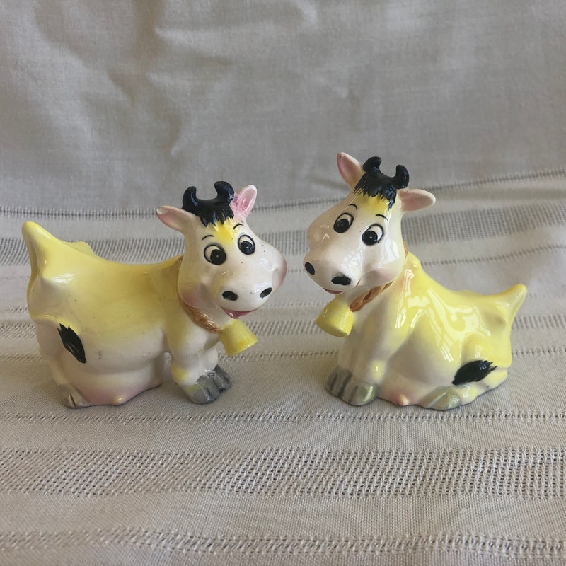 Cow Salt Shaker - Etsy