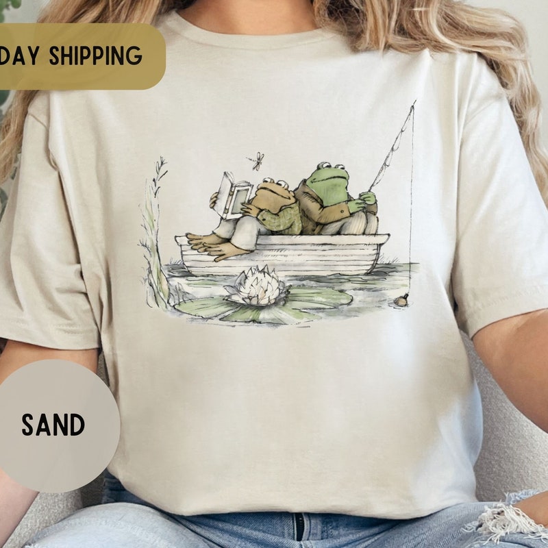 Frog and Toad Shirt - Etsy