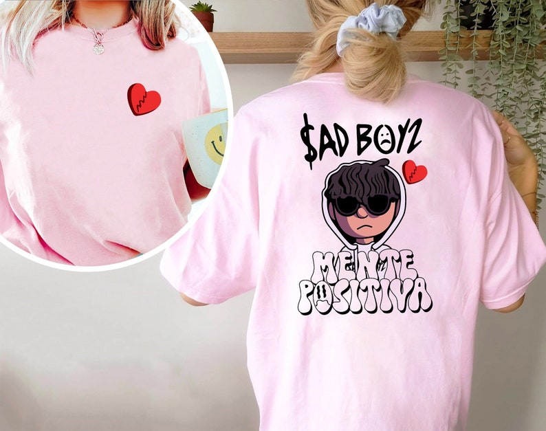 Junior H Sad Boys Shirt Unior H Mente Positiva Sad Boys - Etsy