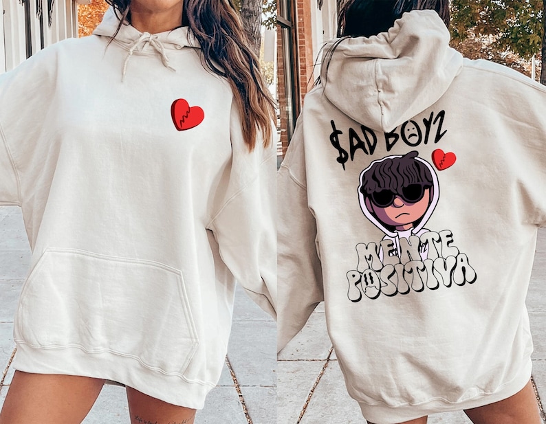 Junior H Sad Boys Shirt Unior H Mente Positiva Sad Boys - Etsy