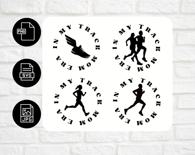 Track and Field SVG, Track Line Art, Modern Track Design, Track Shirt ...