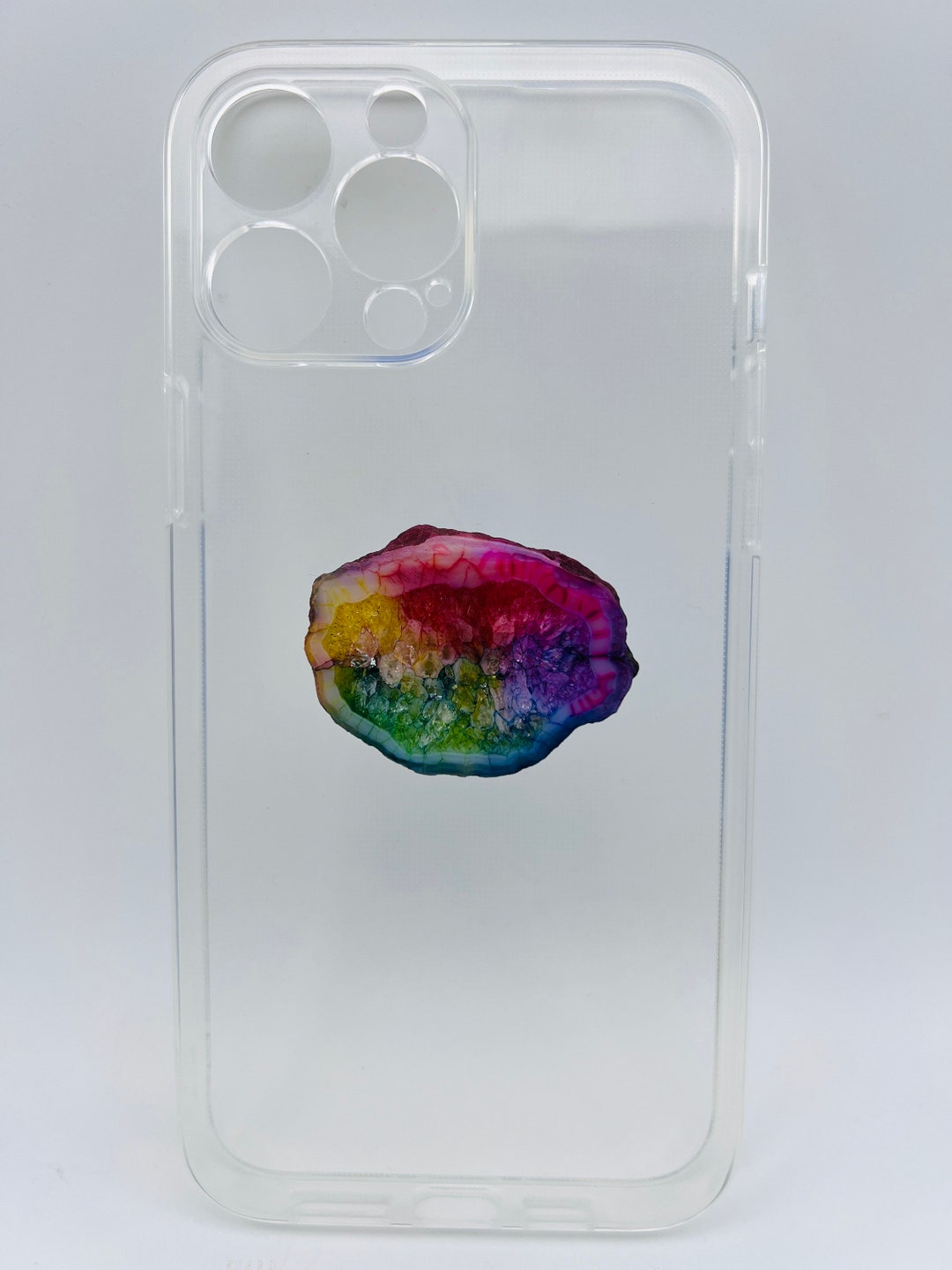 IPhone Mobile Case Apple Phone Mobile Cover Gemstone Mobile - Etsy