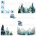 Cozy Winter Clipart, Christmas Clipart, Winter Clipart, Watercolor ...