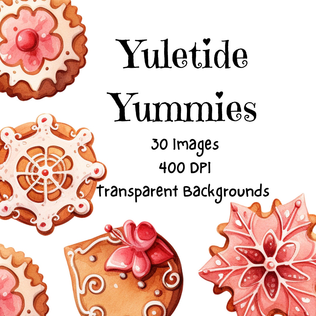 Christmas Sweets Clipart, Holiday Food Clipart, Holiday Clipart ...