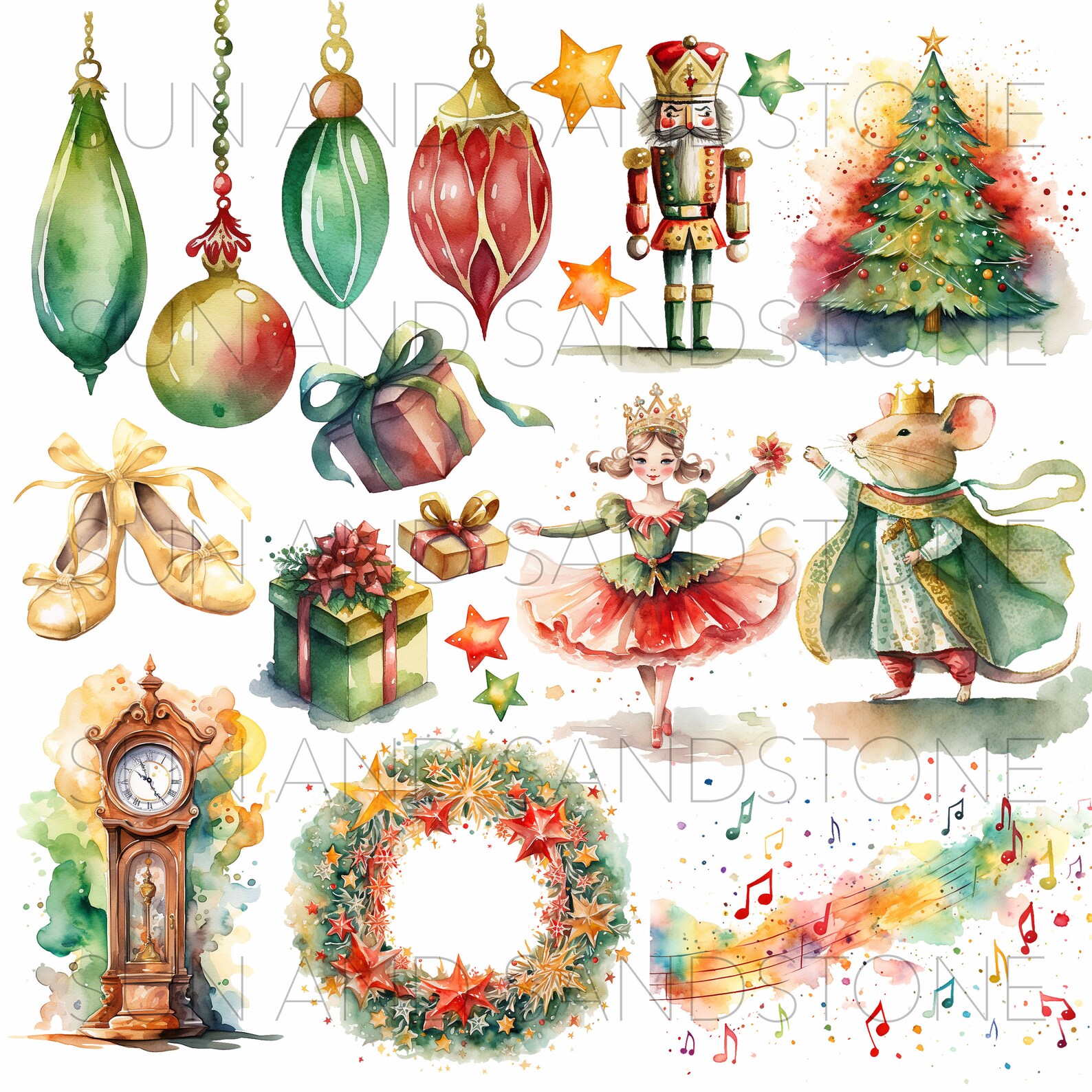 Winter Clipart Bundle, Christmas Clipart Bundle, Holiday Clipart Bundle ...